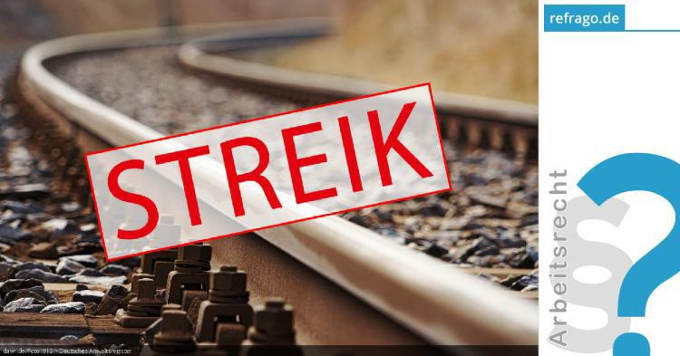RECHT aktuell > Streik der Lokführer: Gilt ein Bahnstreik als ...